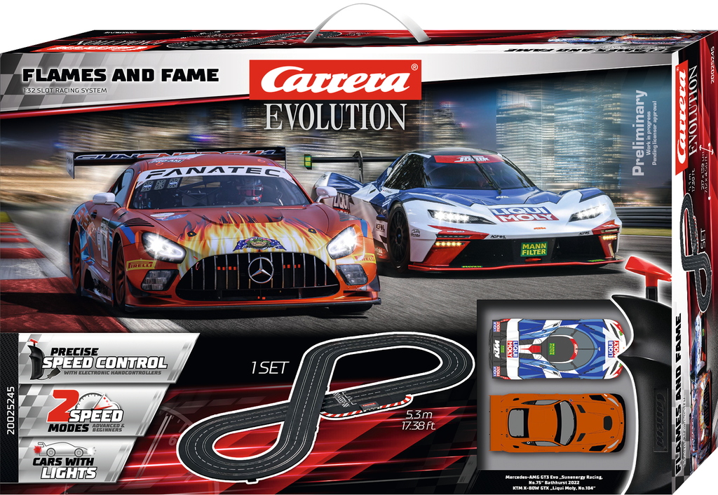 Flames and Fame | Carrera Flames and Fame | Carrera
