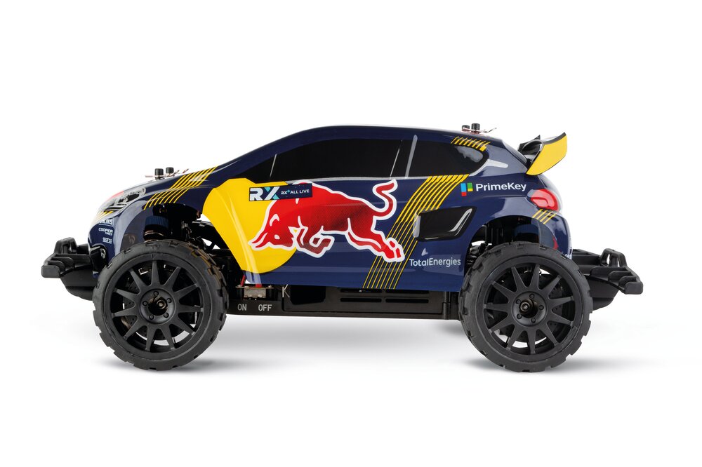 2,4GHz Red Bull Peugeot WRX 208 - Rallycross, Hansen -PX- Carrera Profi ...