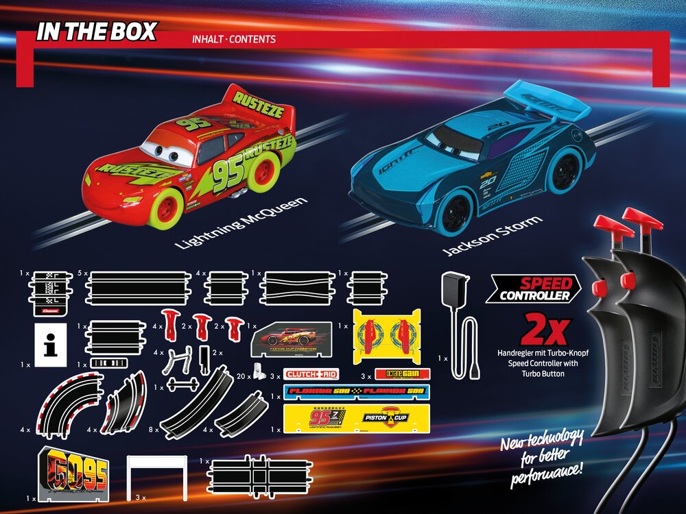 Disney·Pixar Cars - Glow Racers | Carrera