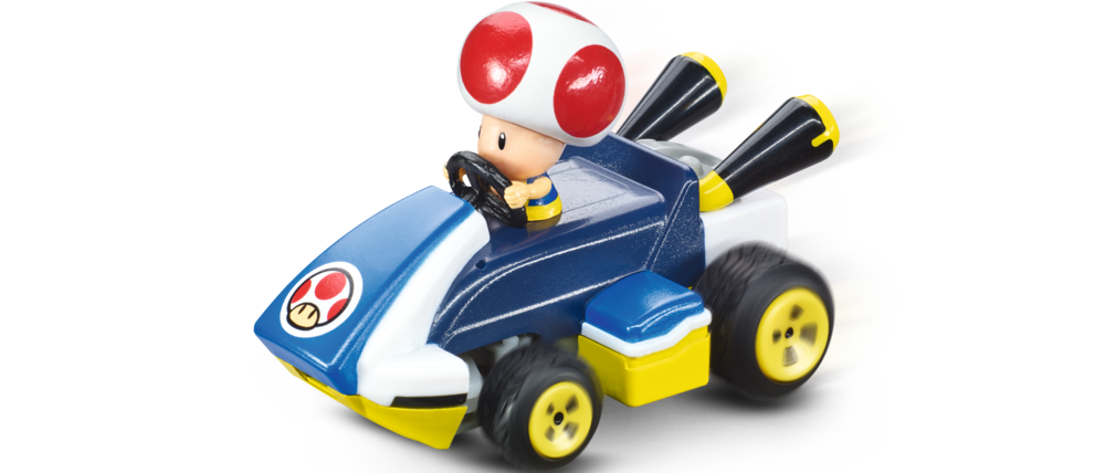 2,4GHz Mario Kart(TM) Mini RC, Toad (Paperbox) | Carrera