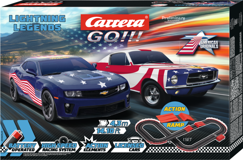 Lightning Legends | Carrera