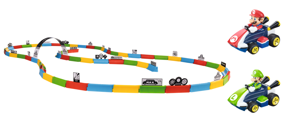 2,4GHz Mario Kart™ Tabletop Racing Set - Mario & Luigi | Carrera