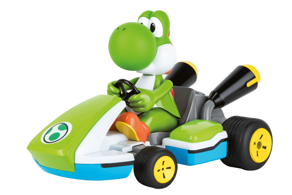 2,4GHz Mario Kart™, Yoshi - Race Kart with Sound | Carrera